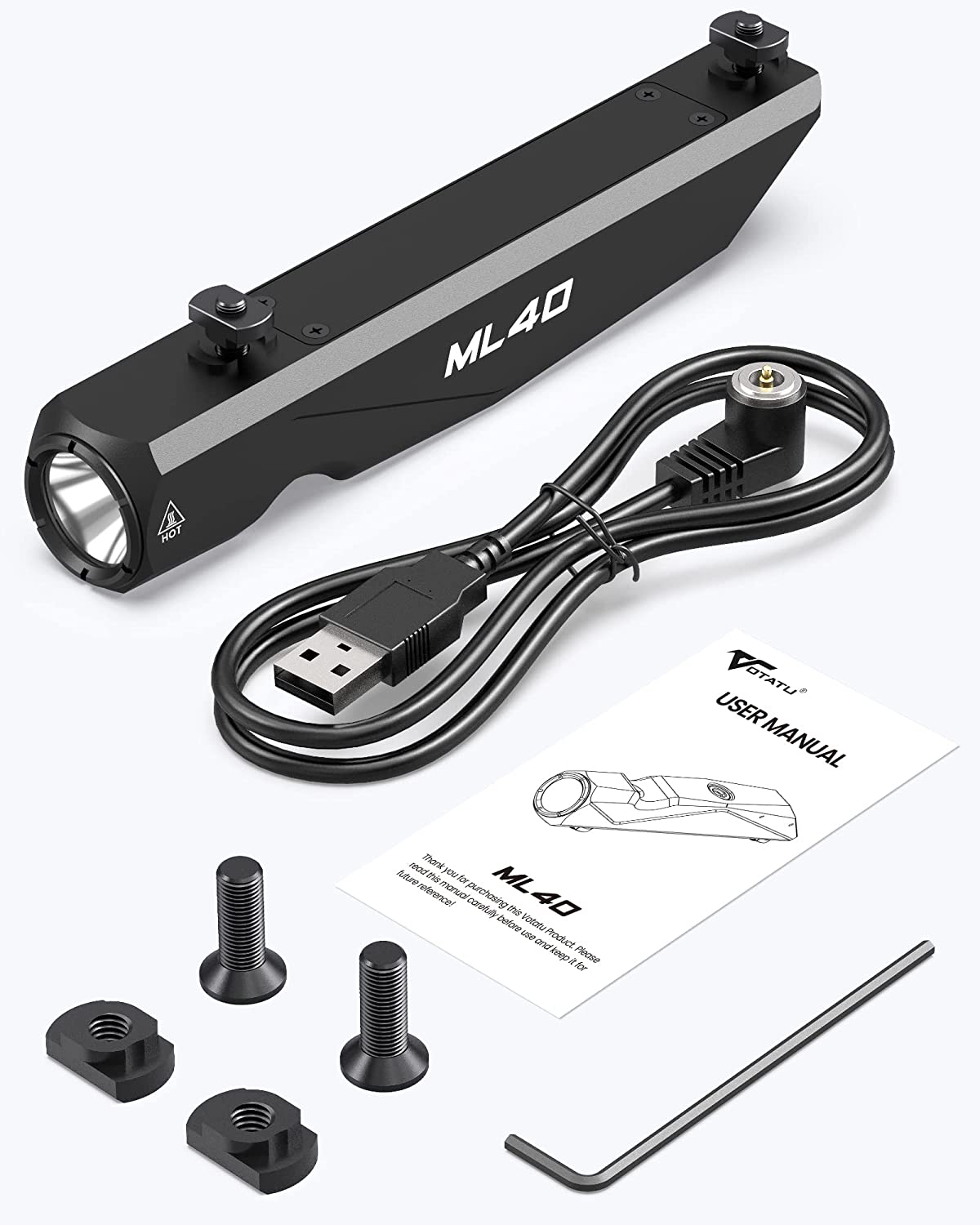 VOTATU ML40 1450 Lumens Tactical Lights