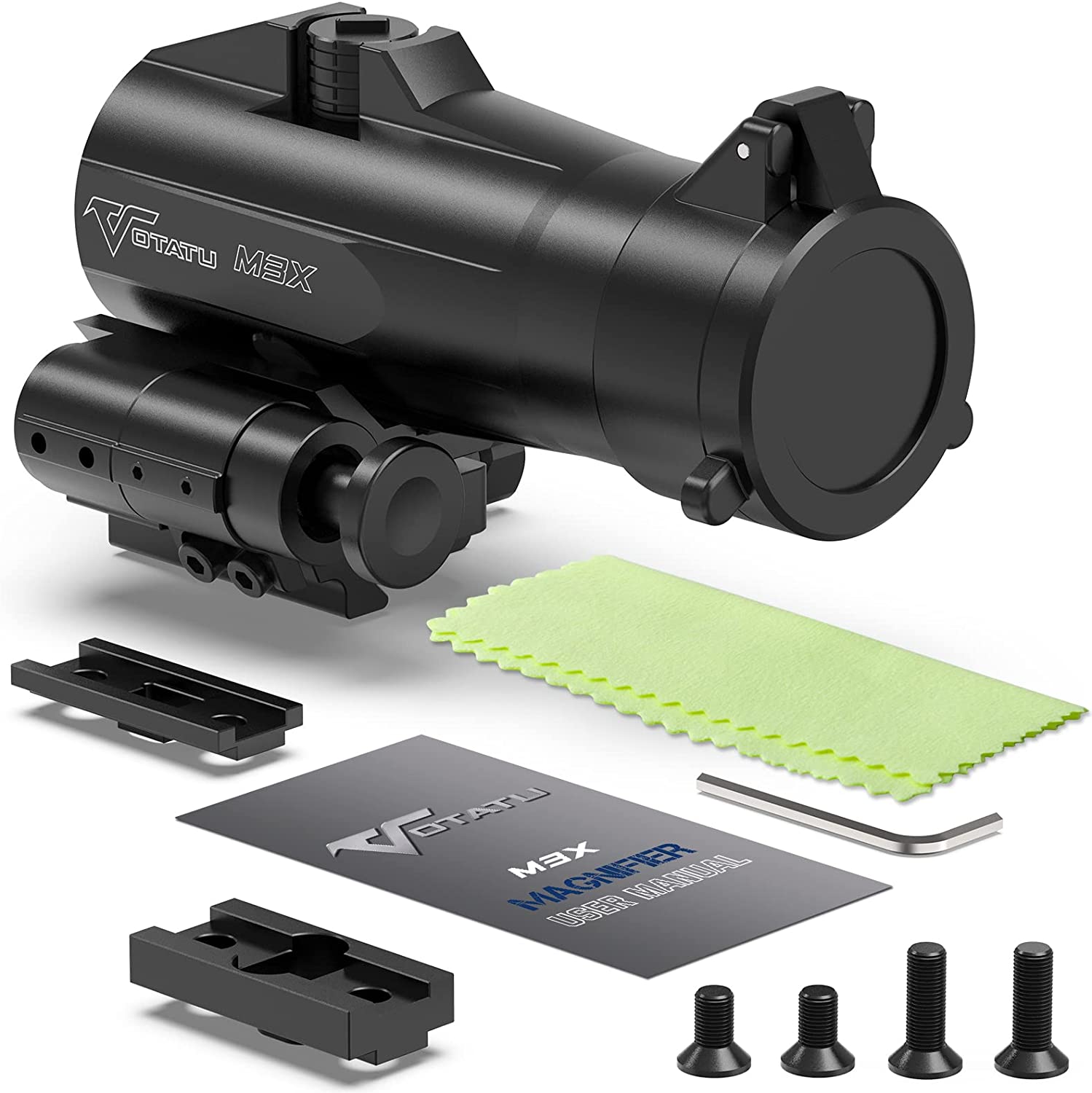 Votatu M3X Red Dot Magnifier, 3X Red Dot Sight Magnifier Optics – VOTATU